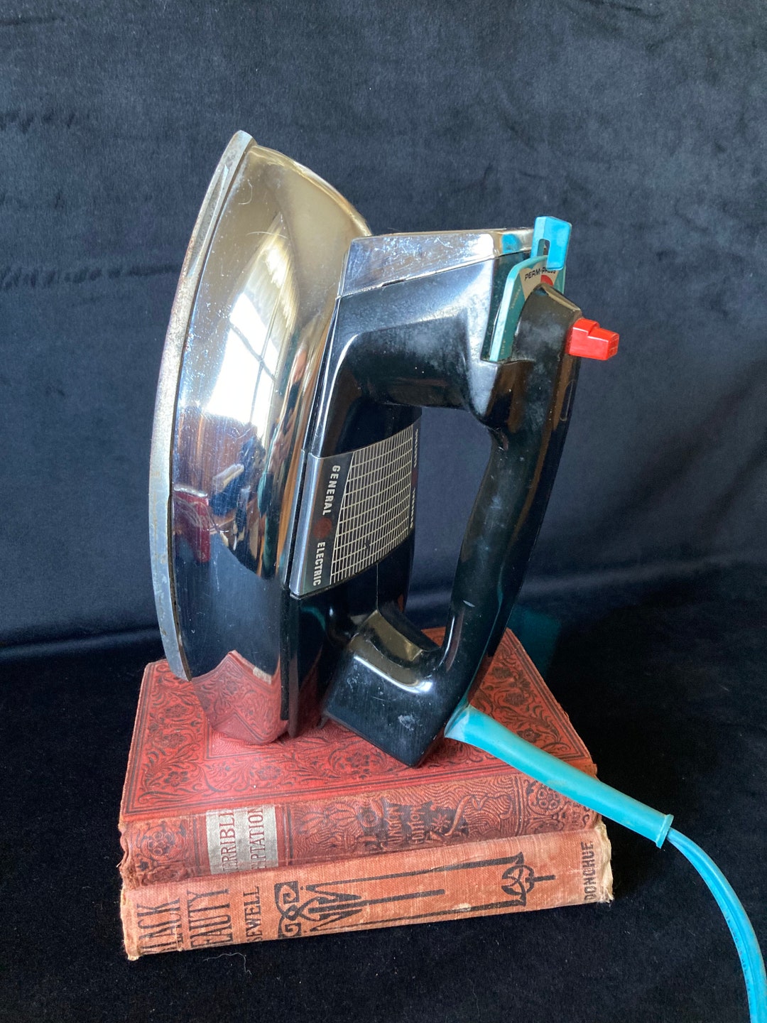 Vintage GE Iron With Original Box - Etsy