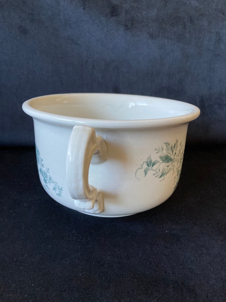 Antique Transfer Ware Chamber Pot - Etsy
