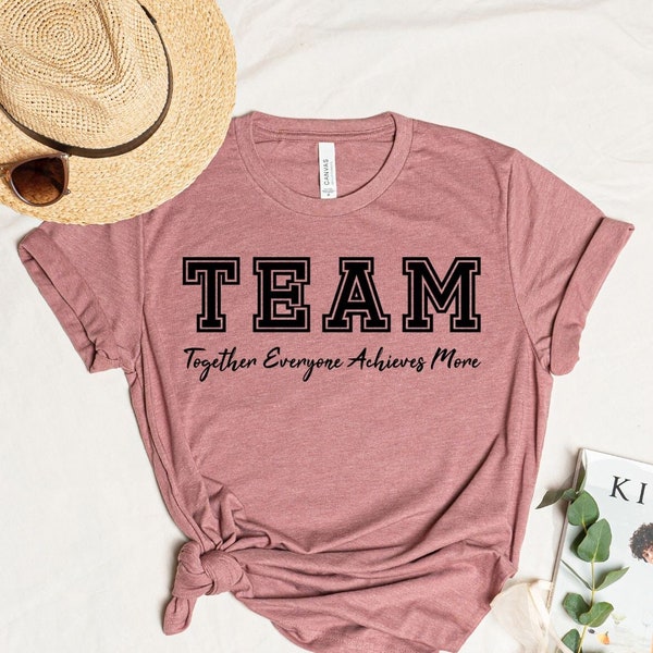 Teamwork Shirt - Etsy