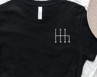 Stick Shift T Shirt - Etsy