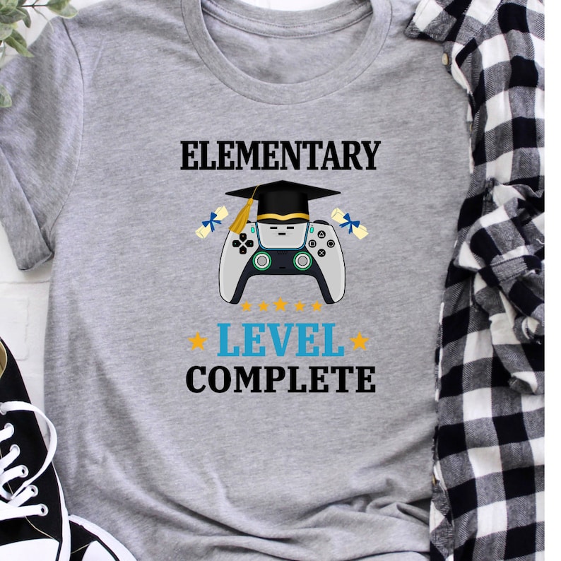 Elementary Graduation 2025 T-shirt, Class of 2025 ,gamer Shirt ...