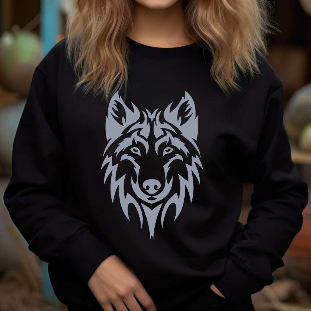 Wolf Shirt, Wolf Face Shirt, Howling Wolf Shirt, Lone Wolf T-shirt ...