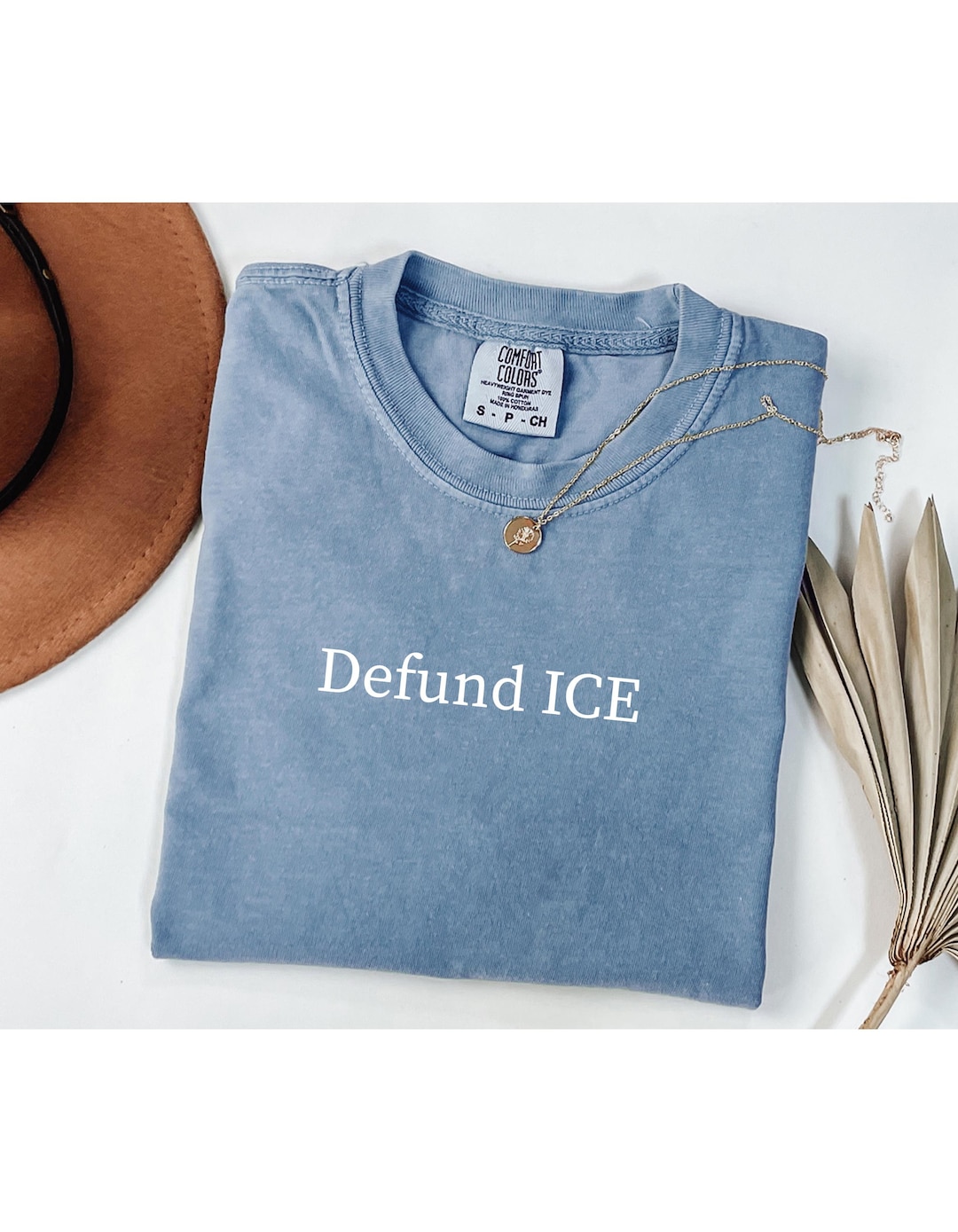 Comfort Colors Defund Ice Shirt, ICE Protest T-shirt, ICE Out of LA ...