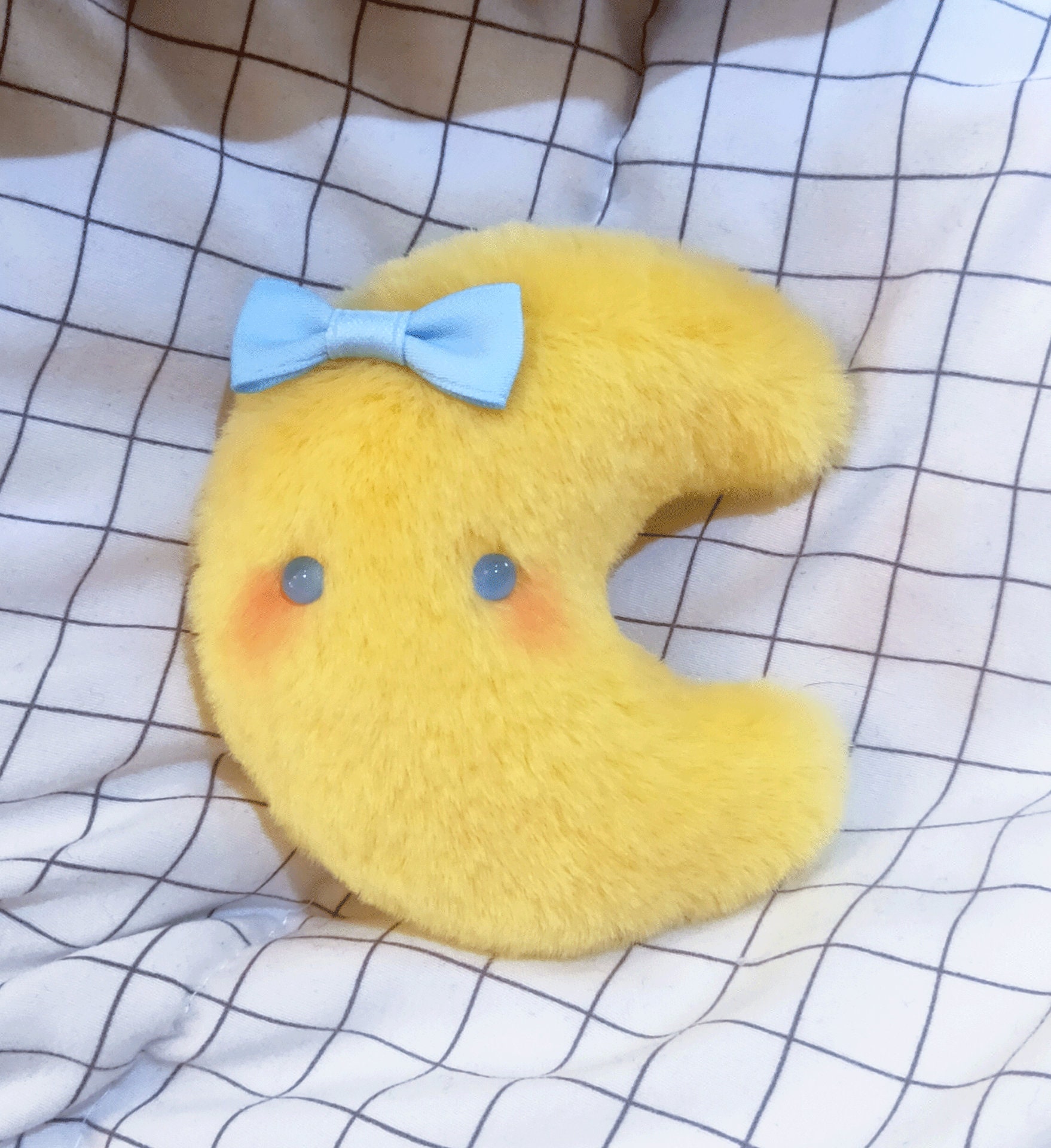 Handmade Cute Moon Star Plush Doll Kawaii Plush Couple's - Etsy