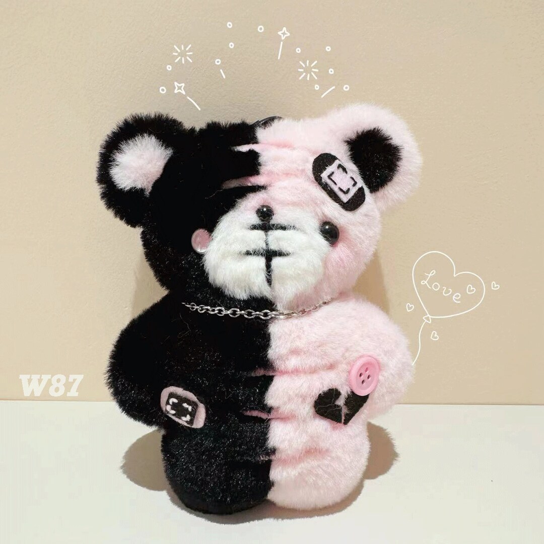 2 Color Handmade Plush Patch Dolls, Stuffed Bear Plush Toys, Plush ...