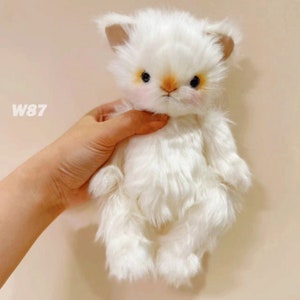Handmade Cat Plush Toy, Stuffed Plush Toys, Birthday Gifts for Girls ...