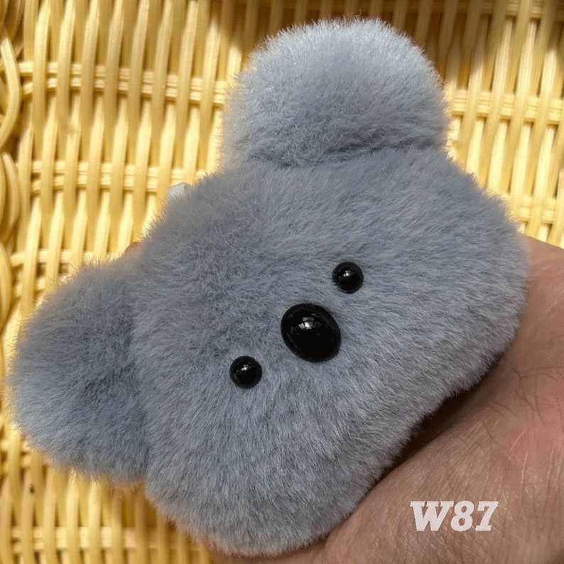 Plush Koala Keychain, Plush Keychain, Handmade Plush Toy, Gift for Her ...