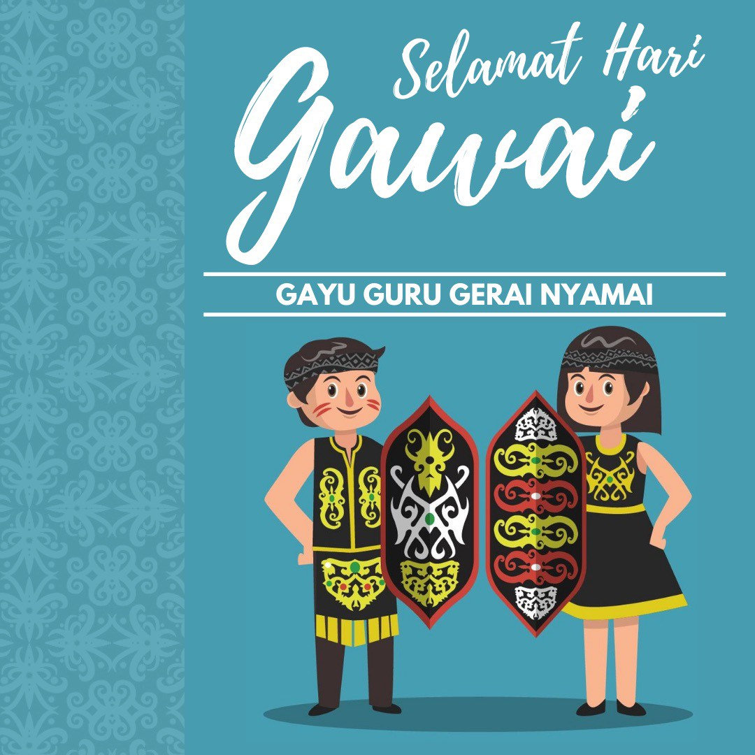 Selamat Hari Gawai - Etsy