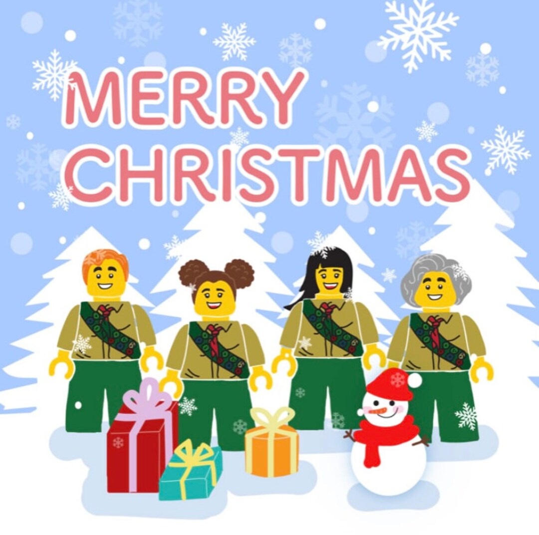Merry Christmas for Scouts Wallpaper Apple Watch Version - Etsy
