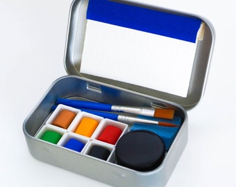 Watercolor Tin - Etsy