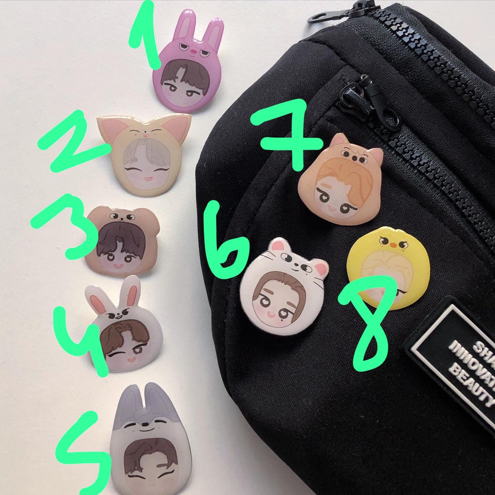 Stray Kids Pins,stray Kids Badge Pins, Stray Kids Rosette, Stray Kids ...