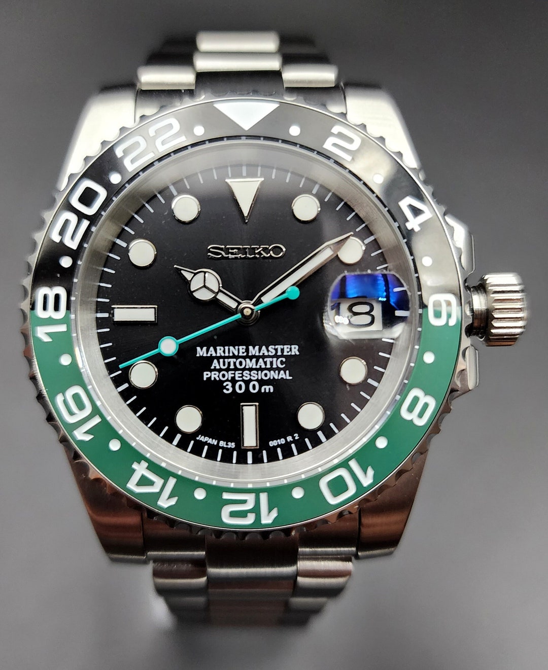 Seiko Sprite Mod NH35 Automatic Movement Stainless Steel - Etsy