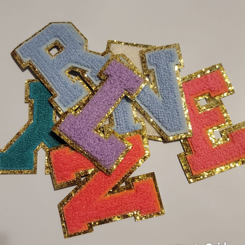 Custom Chenille Letter Patch Duffle Bags - Etsy