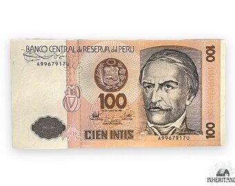 Rare Peru Bank Note - Etsy