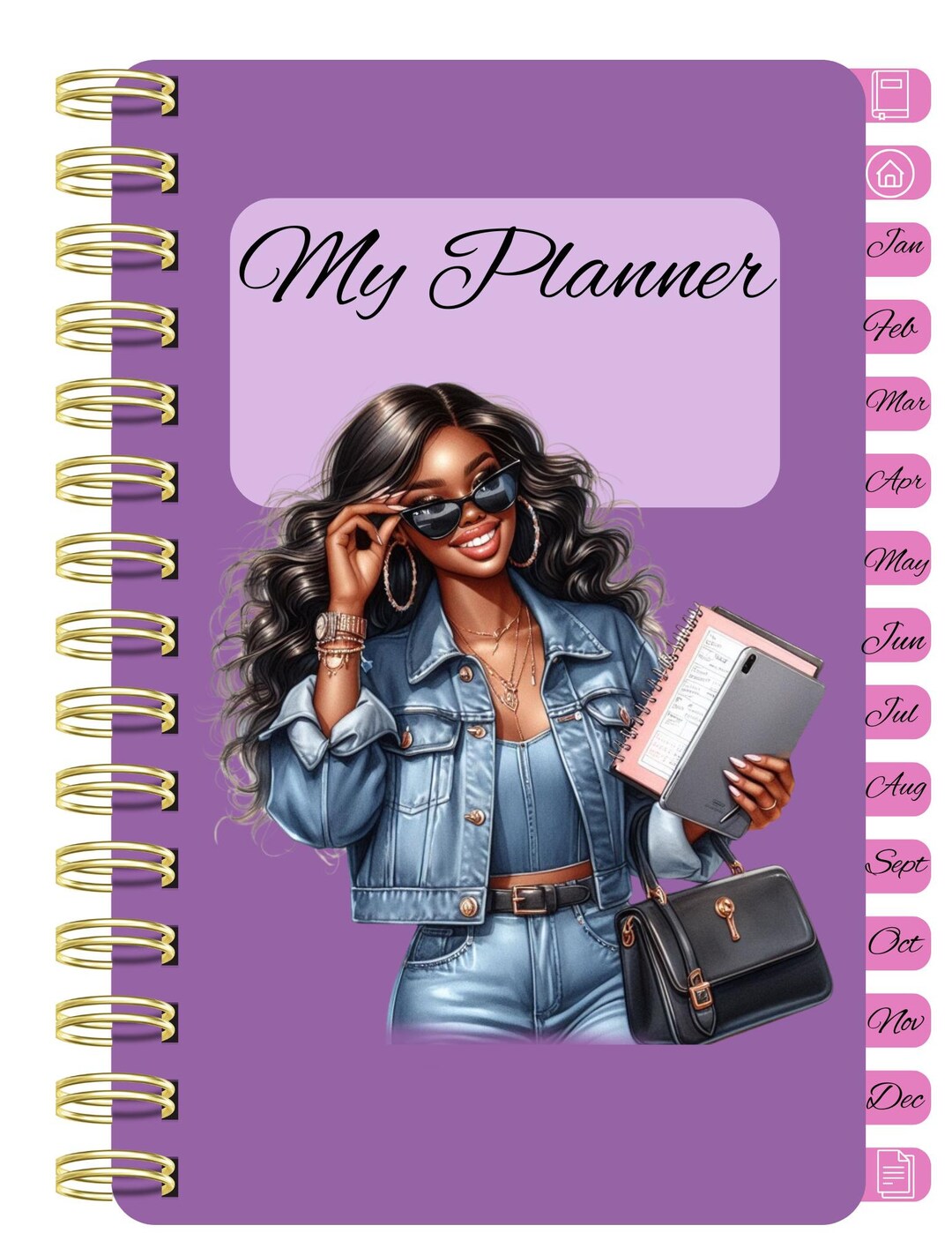 Digital Planner, My Planner, Planner for a Diva, Personalized Planner ...