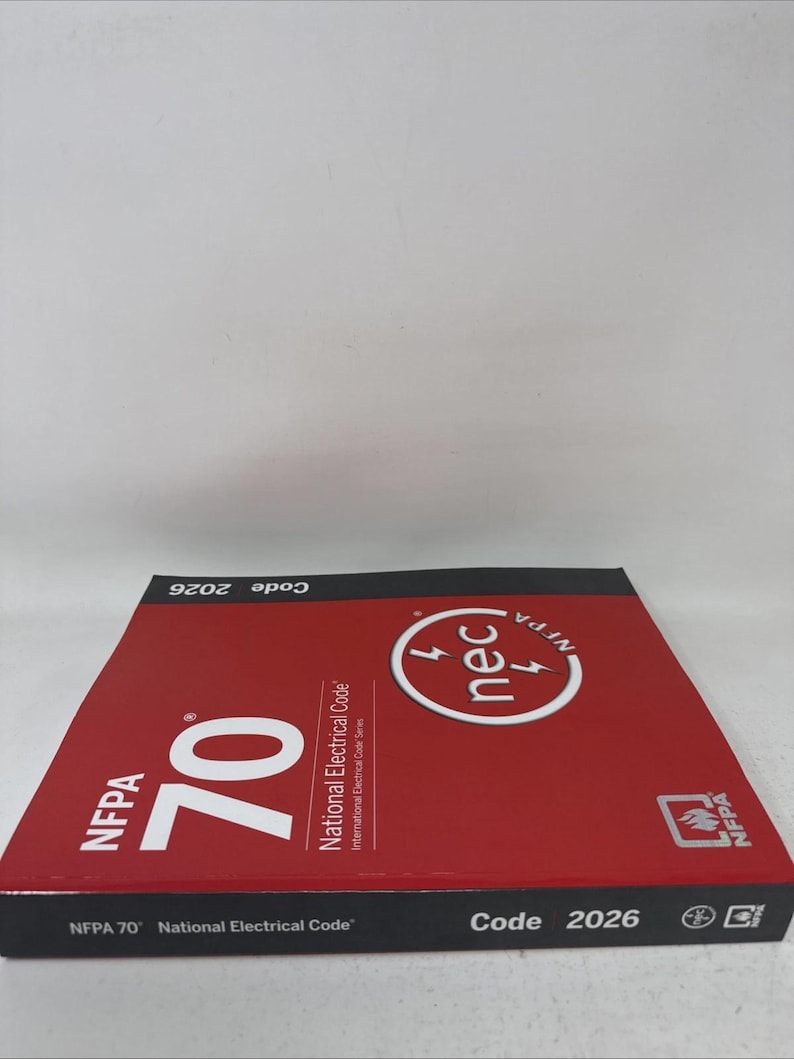 NEC 2026 Code Book, National Electrical Code With Index - Etsy Australia