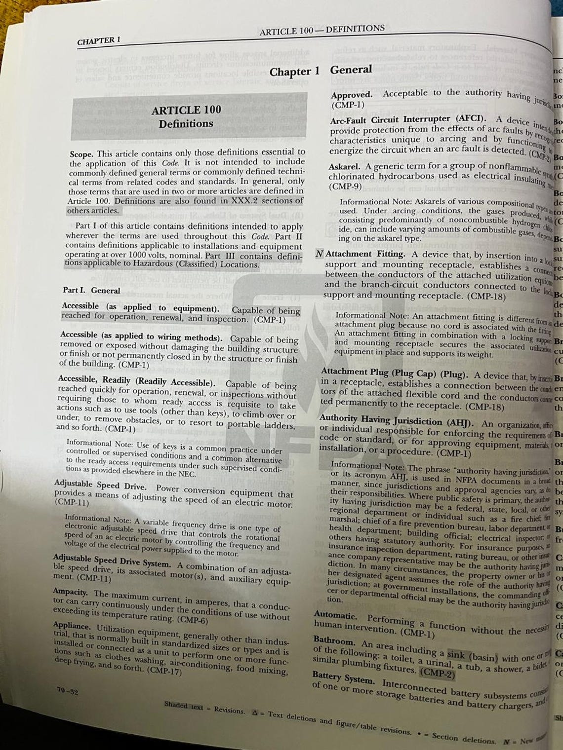 NFPA 70, National Electrical Code, 2020 Edition - Etsy