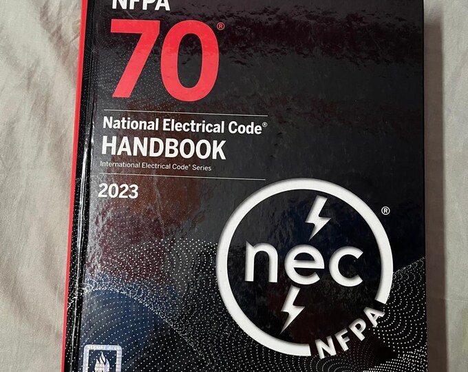 NFPA 70 Nec, National Electrical Code, 2023 Edition, Paperback With ...