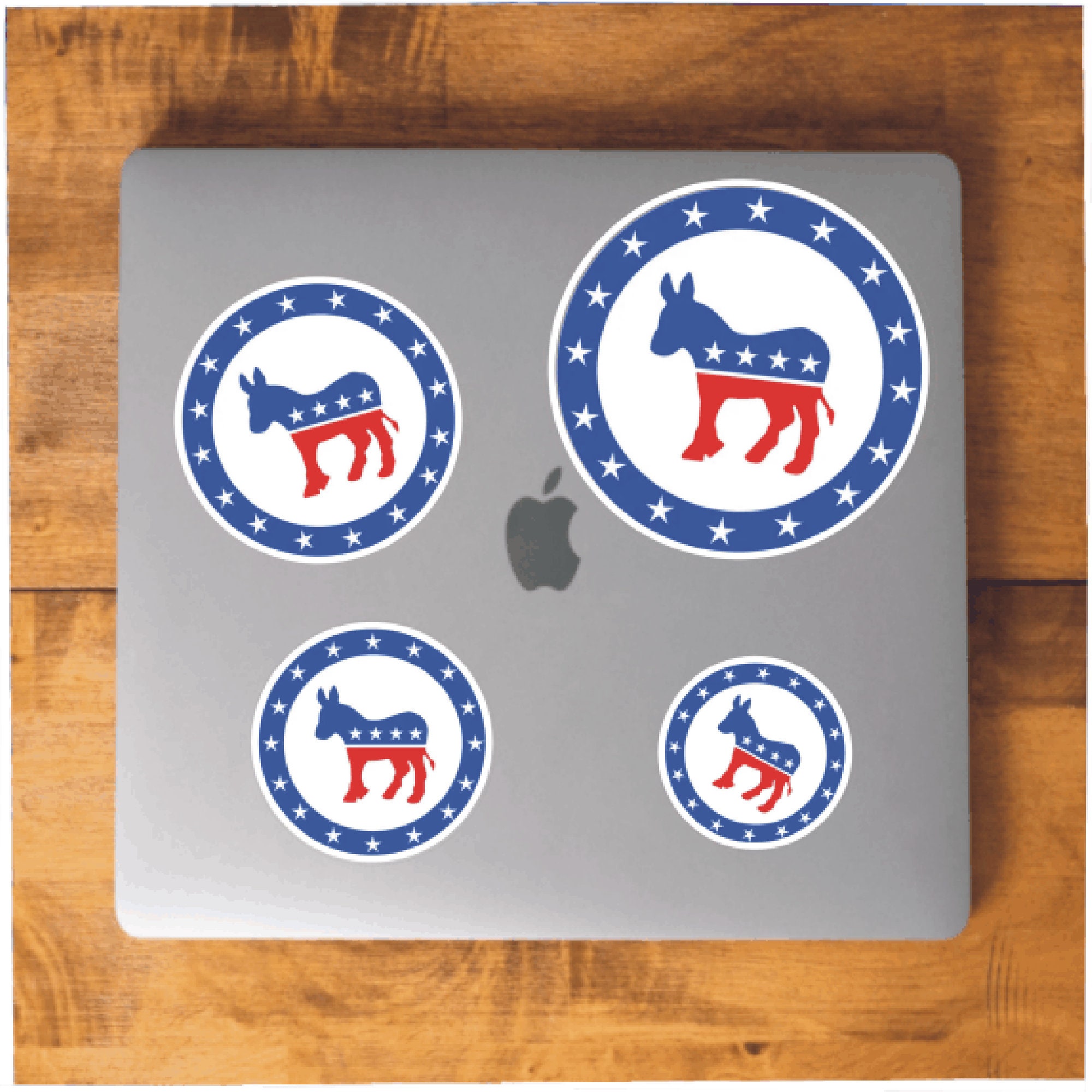 Democratic Party Donkey Logo Sticker for Windows, Bumpers, Mailboxes ...