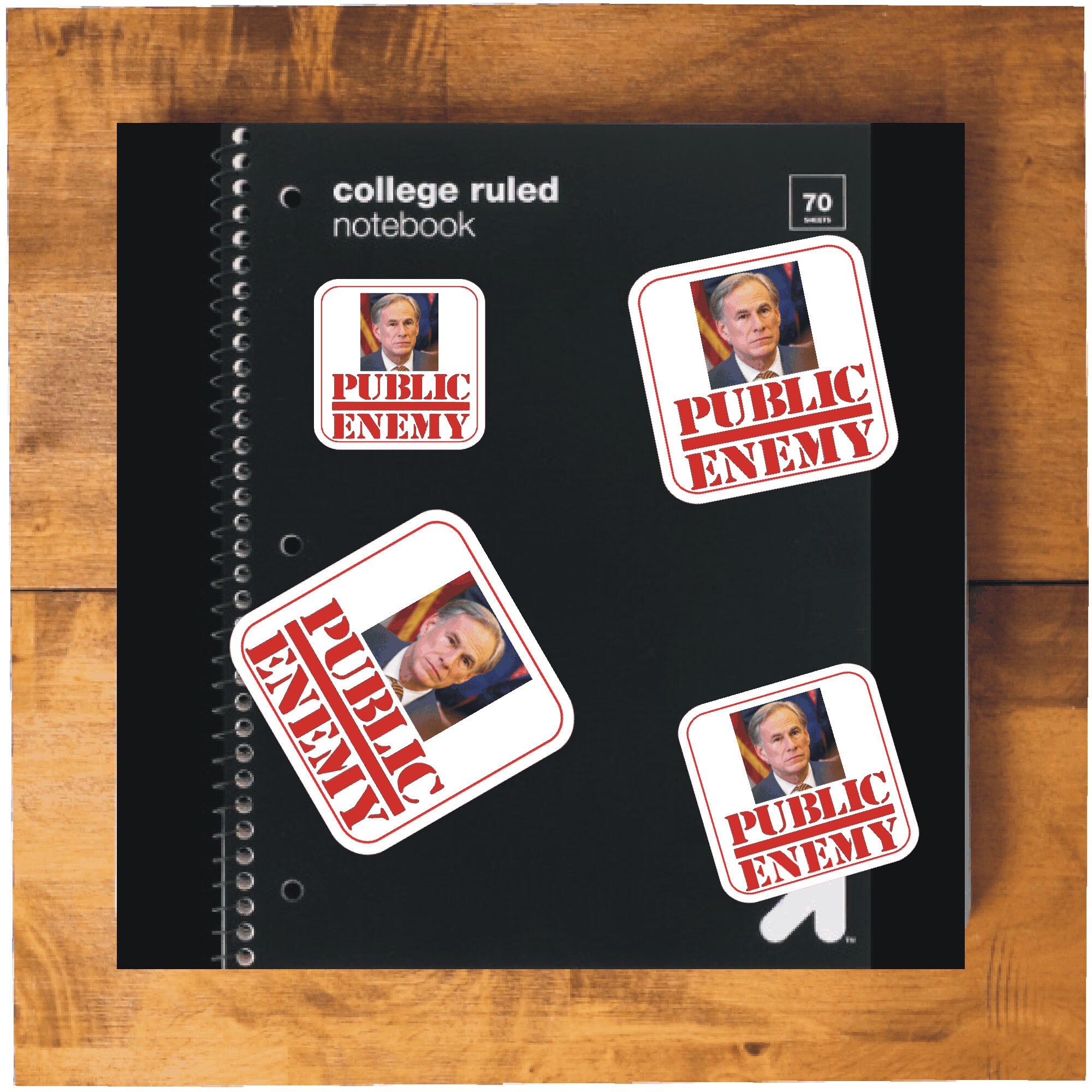 Greg Abbott Public Enemy Sticker for Windows Bumpers - Etsy