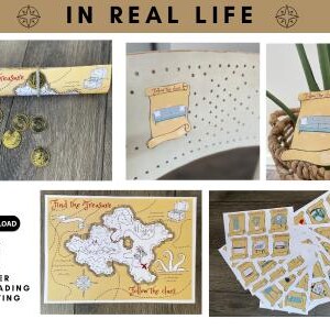 Skull Island Treasure Map & Clues, Digital Download, Treasure Map for ...