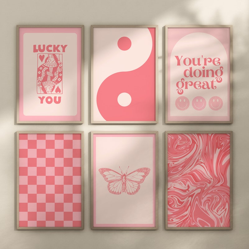 Pink Posters - Etsy
