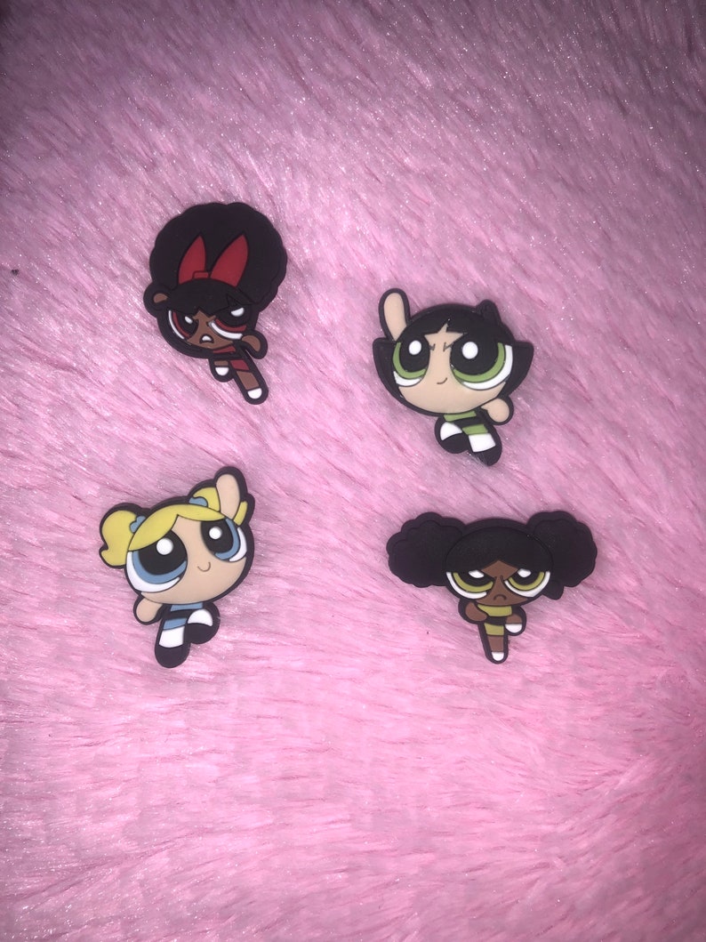 Powerpuff Girls Croc Charms | Etsy
