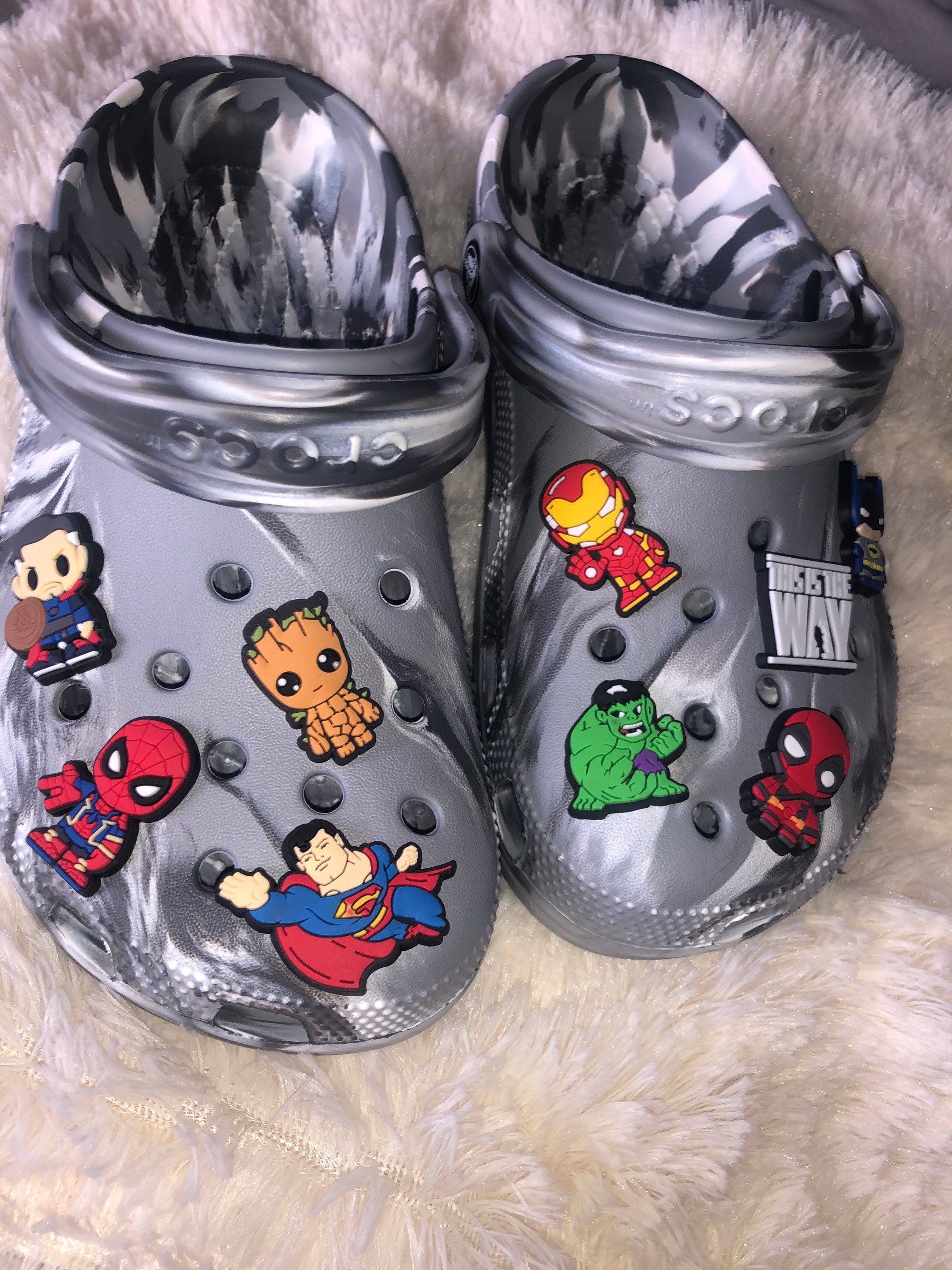 Superhero Croc Charms - Etsy UK