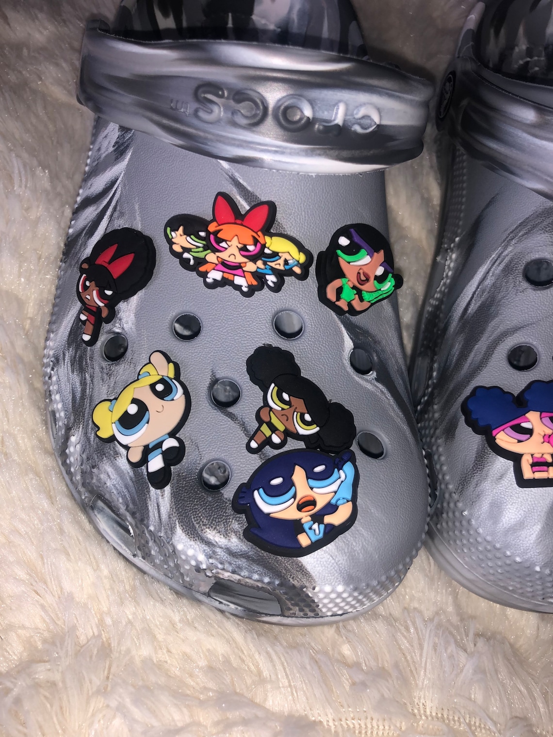 Powerpuff Girls Croc Charms | Etsy UK