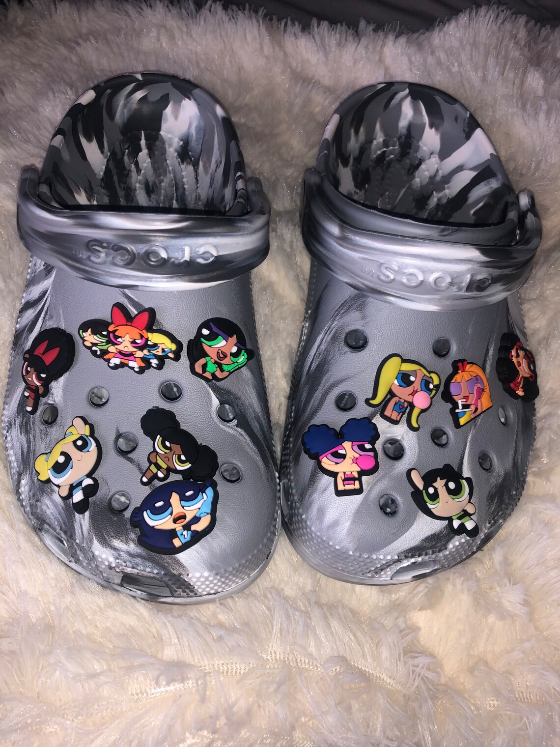 Powerpuff Girls Croc Charms | Etsy UK