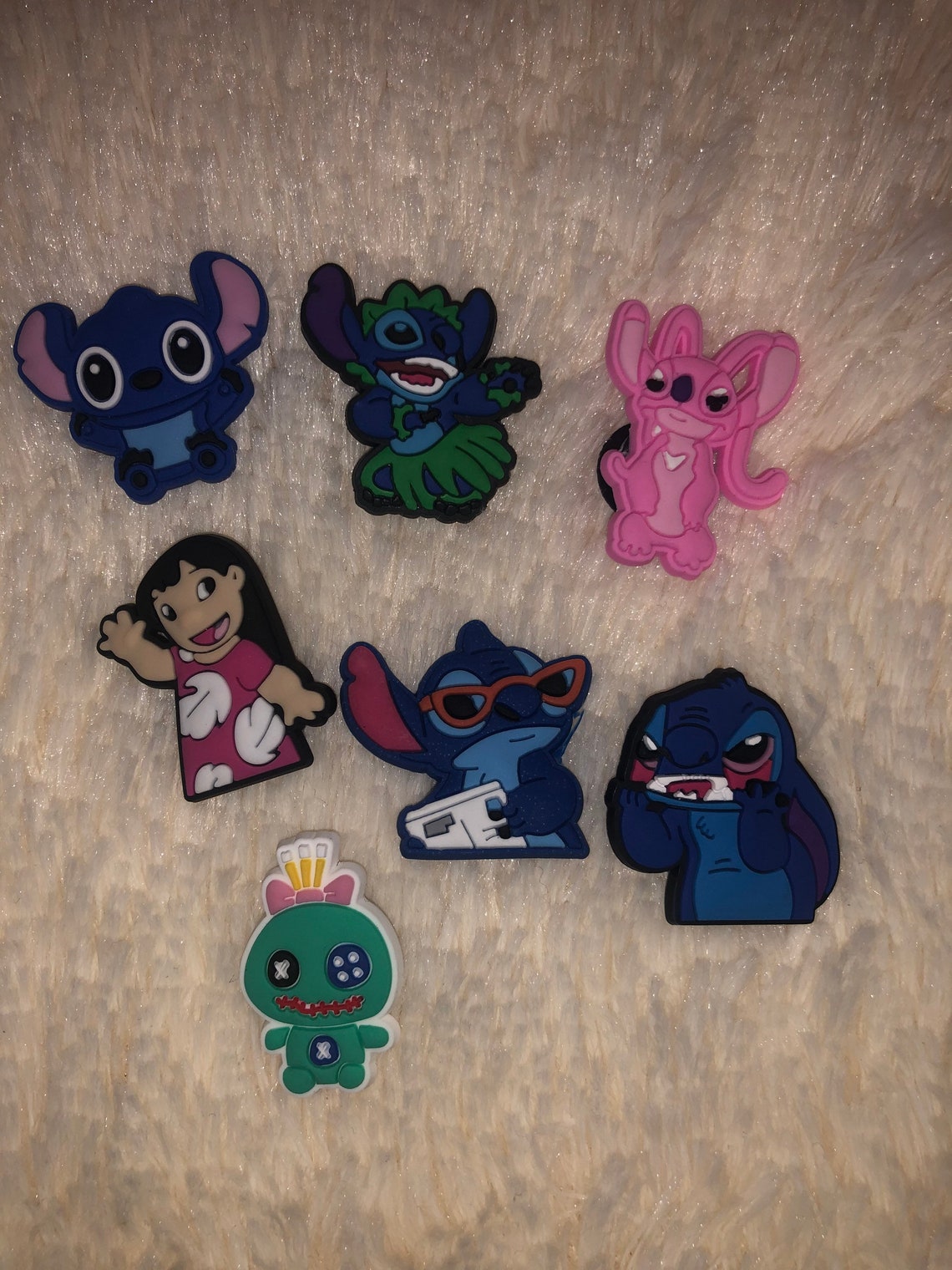 Lilo and Stitch Croc Charms - Etsy