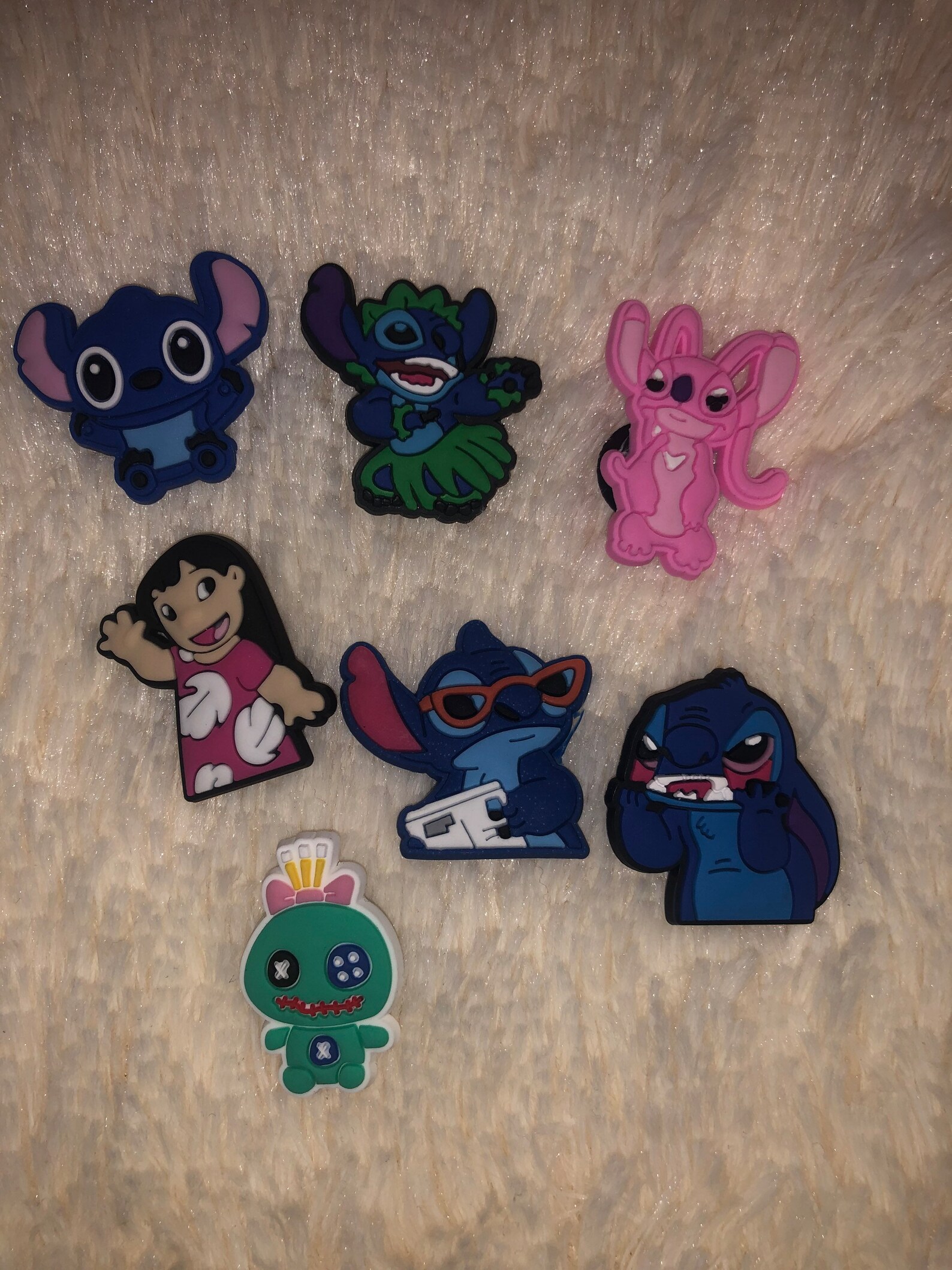 Lilo and Stitch Croc Charms - Etsy UK