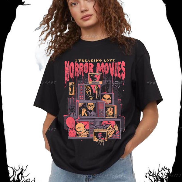 Horror Movie Shirts - Etsy