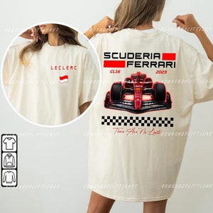 Charles Leclerc Sweatshirt 2 Side/charles Leclerc Shirt/ Leclerc F1 ...