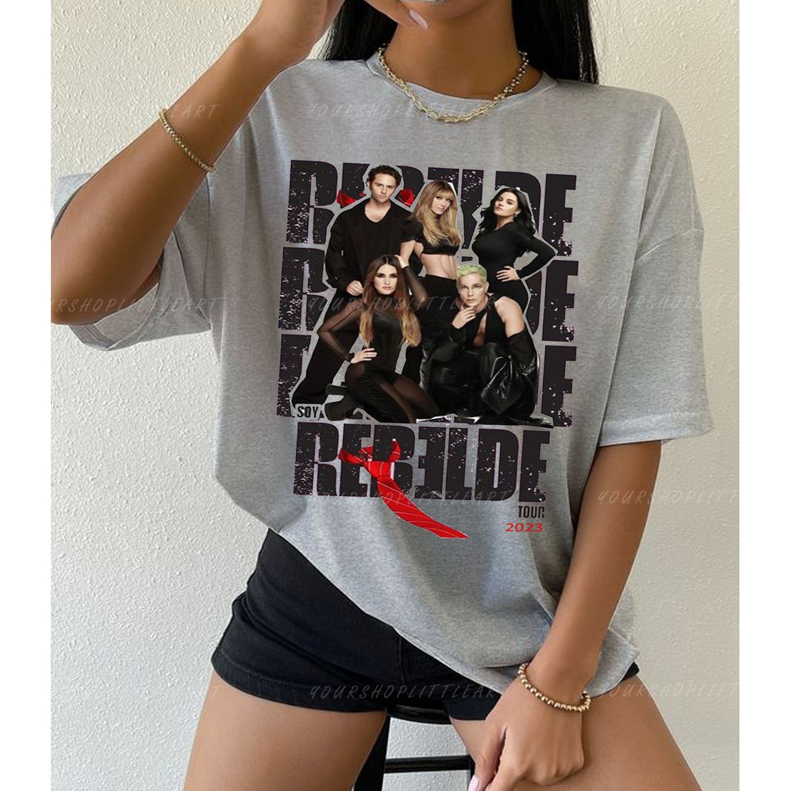 Rbd Rebelde Tour 2023 Shirt Vintage 90s Tee Trending Shirt - Etsy