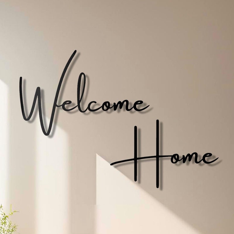 Welcome Home Sign - Etsy