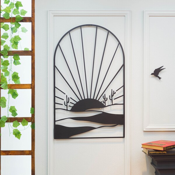 Metal Desert Wall Art - Etsy