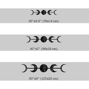 Moon Phases Metal Wall Art – Celestial Lunar Cycle Design, Boho Wall ...