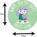 Personalised Cute Teacher Stickers, Personalised Teacher Merit Stickers ...