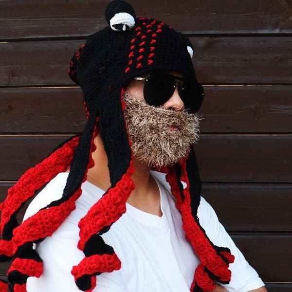 Octopus Hat - Etsy