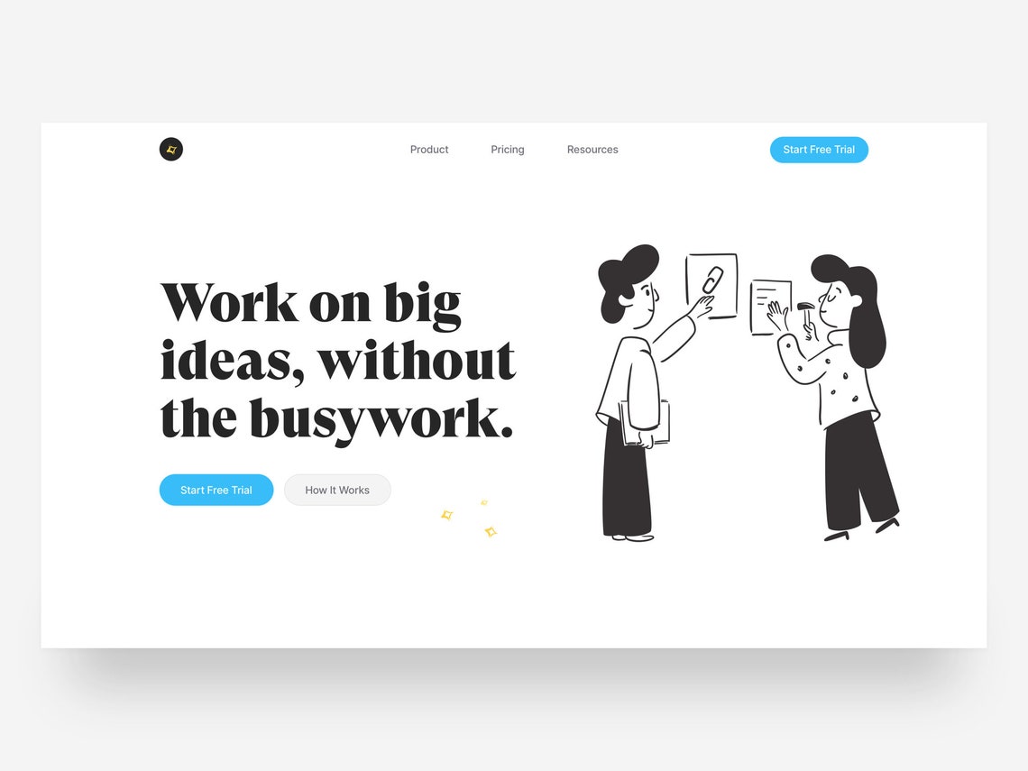 Notioly - A Collection of 100+ SVG Notion Illustrations and Avatars - Etsy
