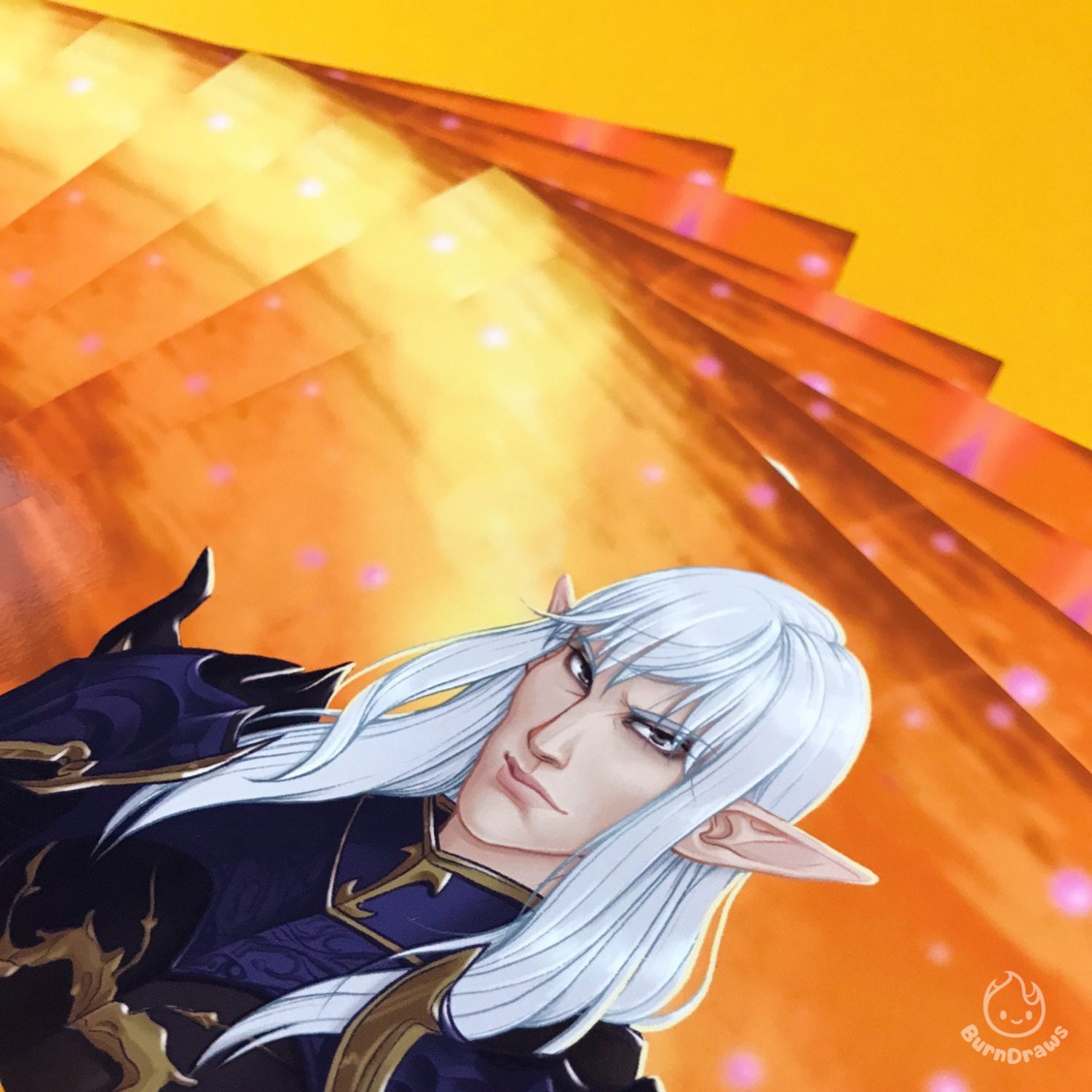 Estinien Paglth'an Print | 5x7 | FFXIV | FF14 - Etsy