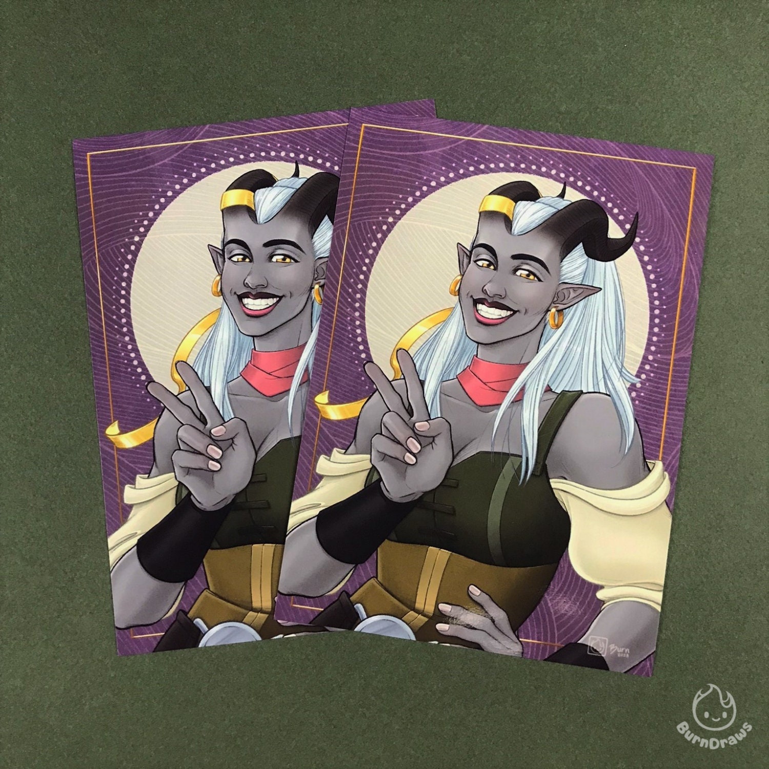 Qwydion Print | 5x7 | Dragon Age: Absolution - Etsy UK