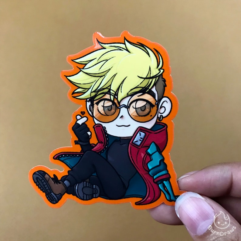 Trigun Stampede Stickers 3 Sticker Vash Wolfwood Meryl Roberto - Etsy
