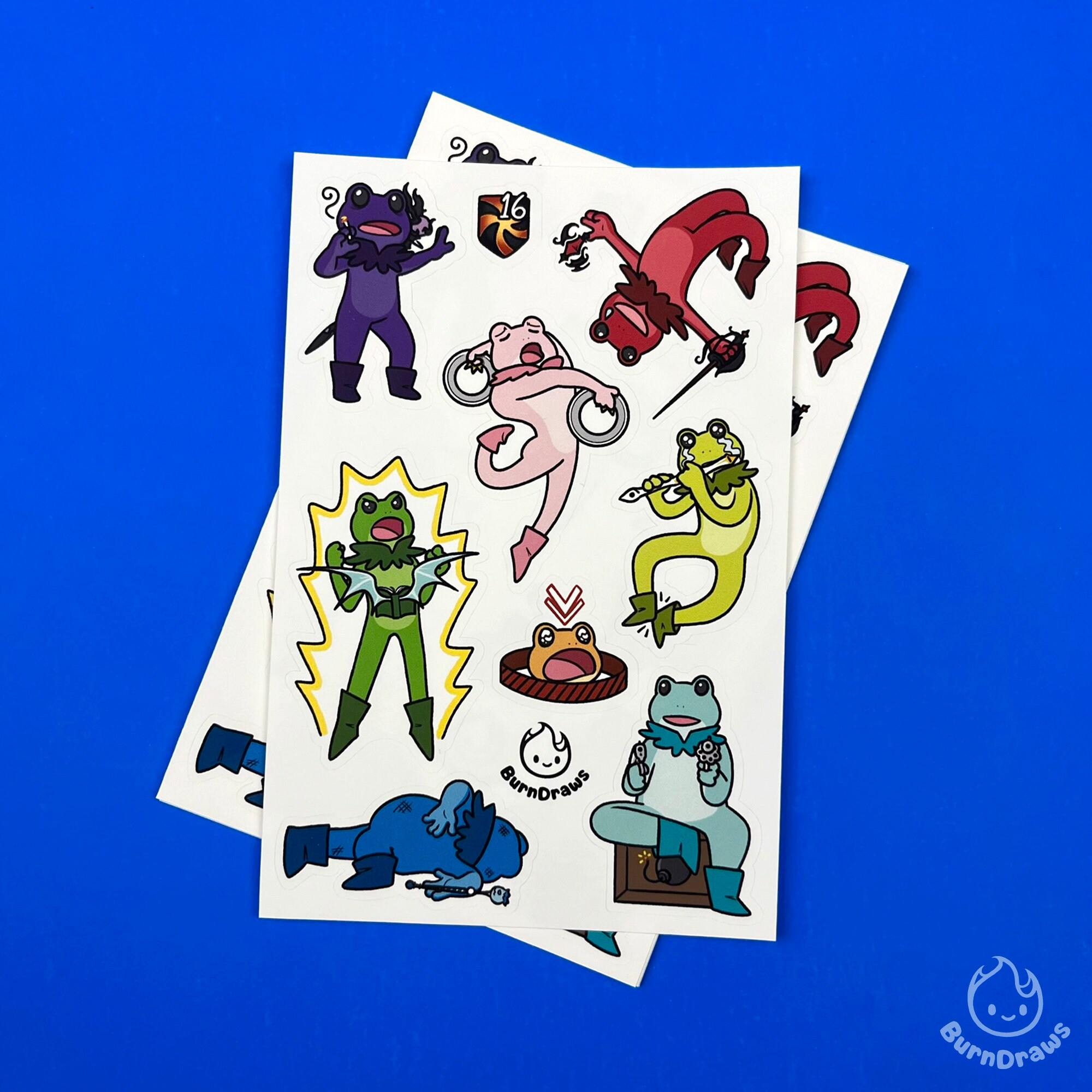 Prog Frog Stickersheet 4x6 FFXIV FF14 Tank/healer Melee Ranged - Etsy ...