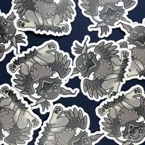 Dragon Age Assan Sticker 2.75 Sticker Grey Warden Griffon - Etsy