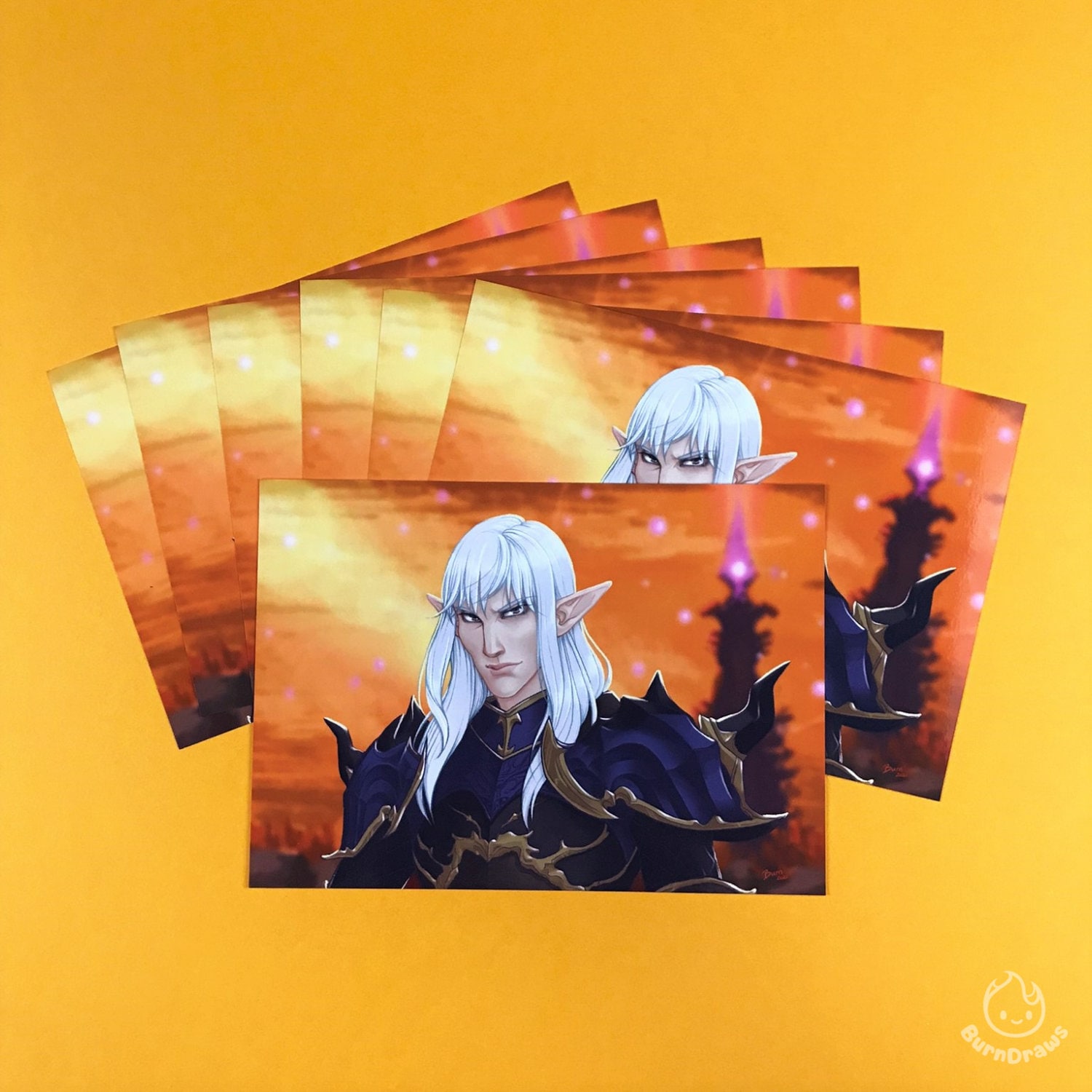 Estinien Paglth'an Print 5x7 FFXIV FF14 - Etsy