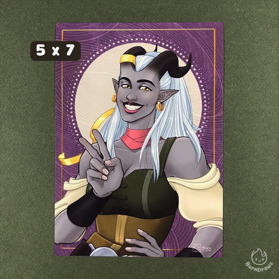 Qwydion Print | 5x7 | Dragon Age: Absolution - Etsy UK