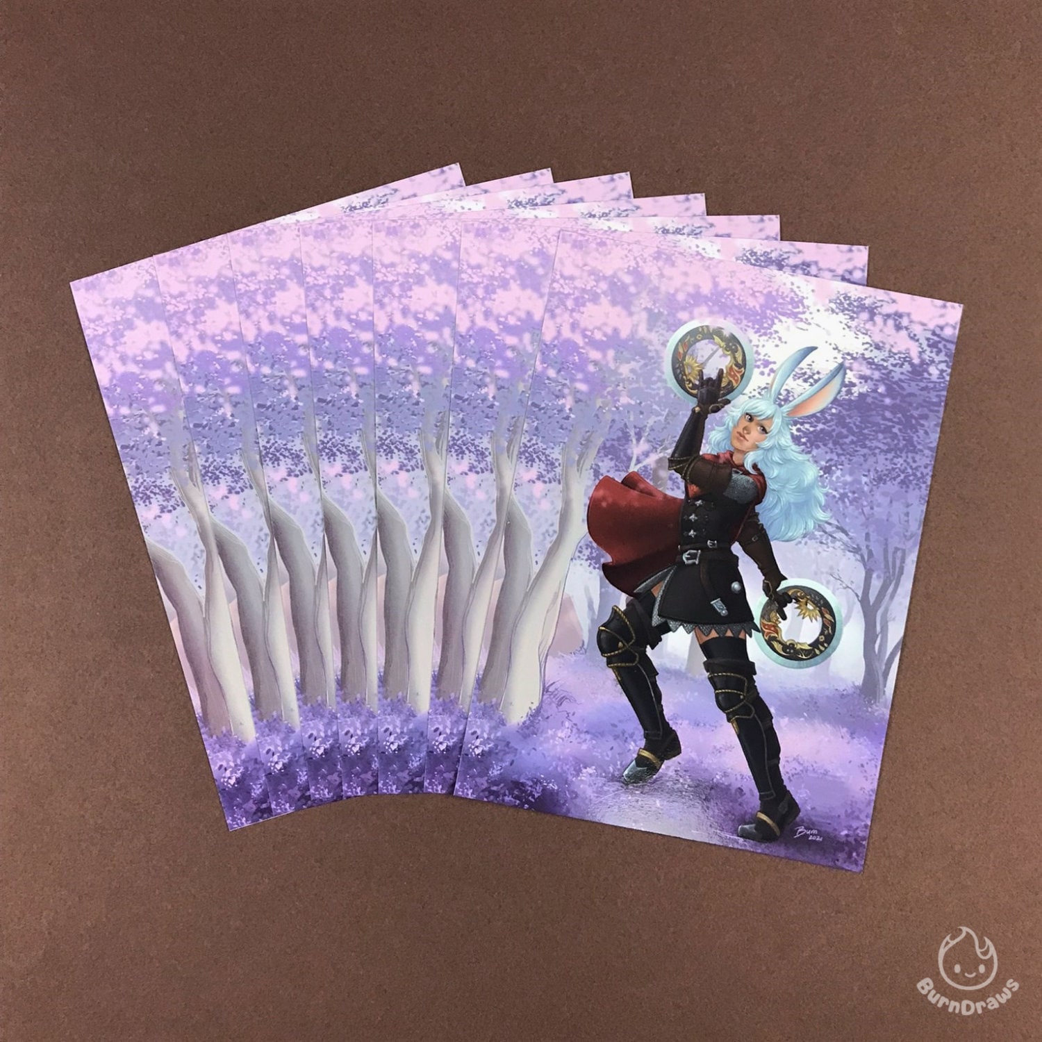 Lyna Print | 5x7 | FFXIV | FF14 - Etsy