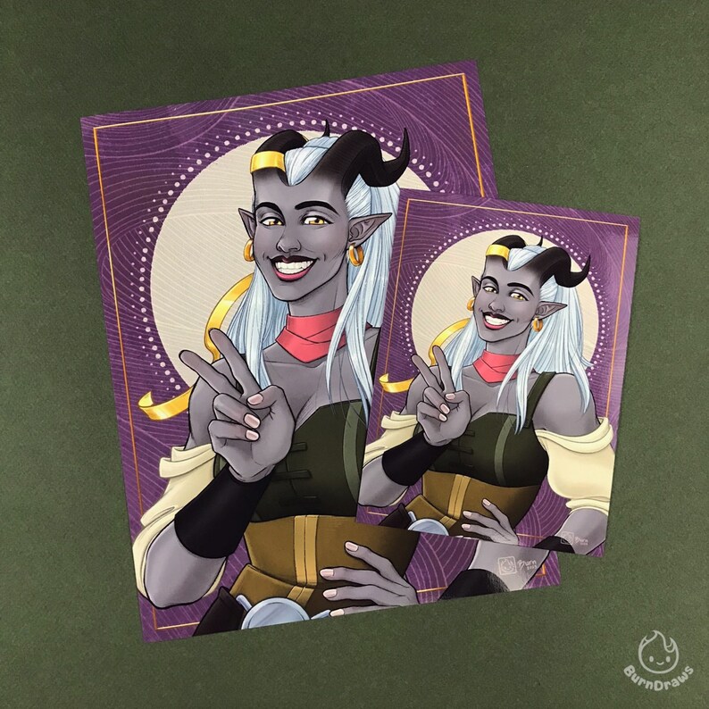 Qwydion Print 8.5x11 Dragon Age: Absolution - Etsy